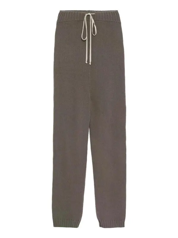 Rick Owens Cashmere Trousers - Grey
