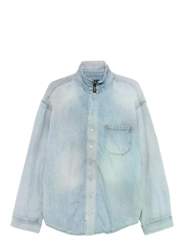 Balenciaga Chest-pocket Shirt - Blue