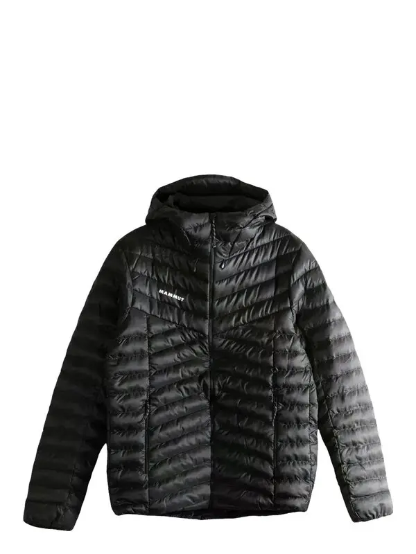 MAMMUT Hooded Quilted Jacket - Black