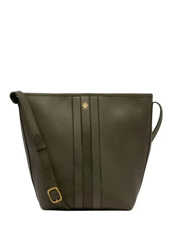 Bally Beckett Leather Crossbody Bag - Green