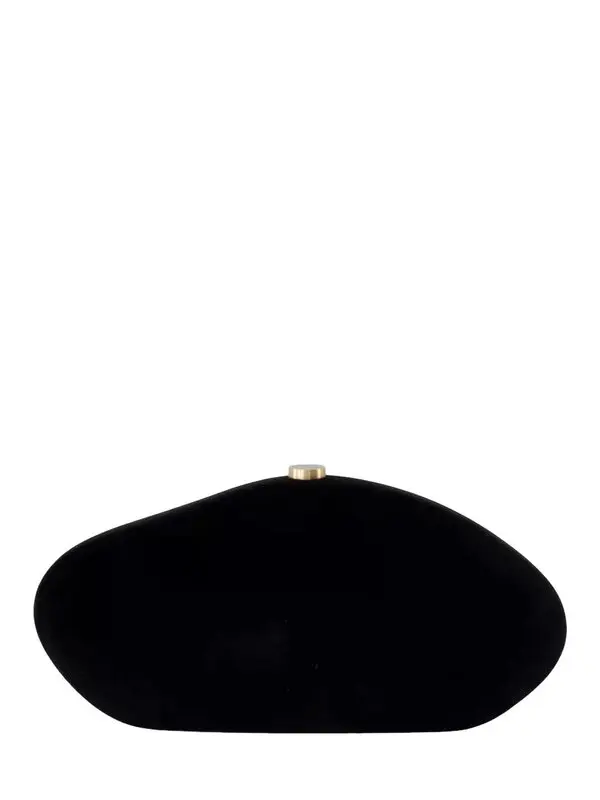 Cult Gaia Caldera Clutch - Black