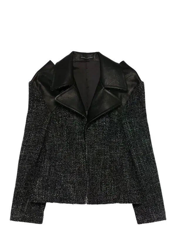 Yohji Yamamoto Paneled Jacket - Black