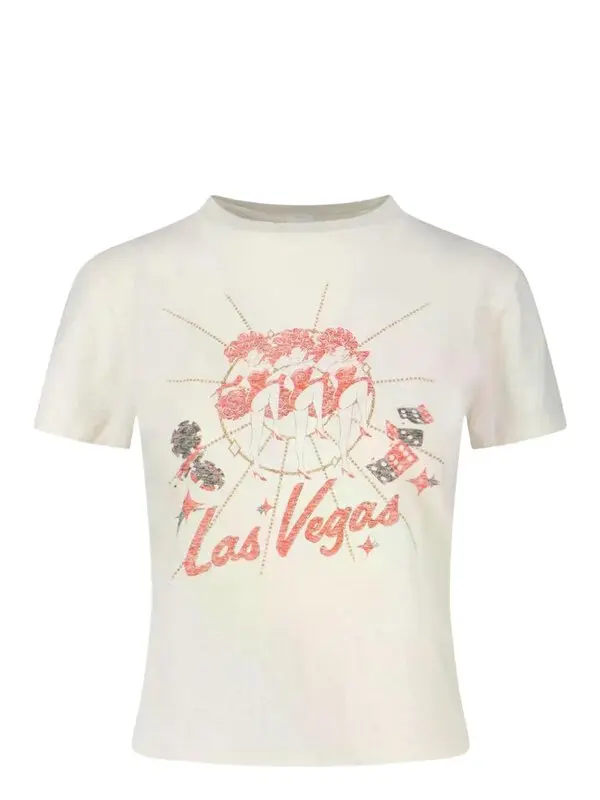 RE/DONE Vegas Graphic T-shirt - White