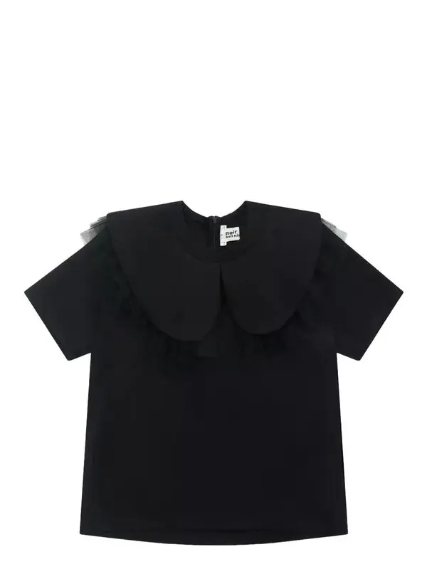 Noir Kei Ninomiya Collared T-shirt - Black