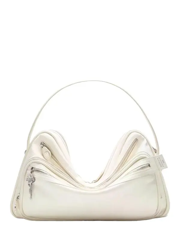 Acne Studios Leather Shoulder Bag - White