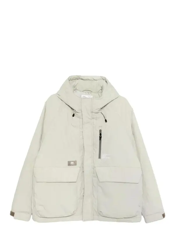 CHOCOOLATE Zip-up Puffer Jacket - Grey