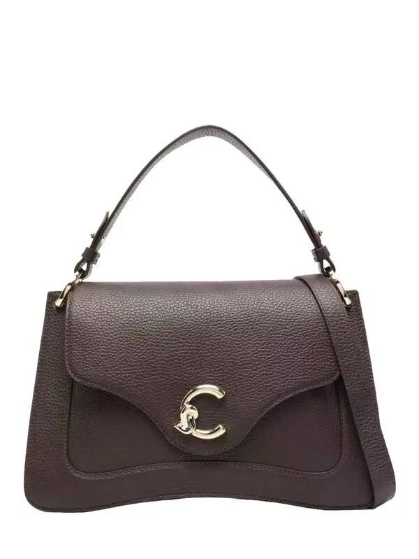 COCCINELLE Logo-plaque Leather Tote - Brown