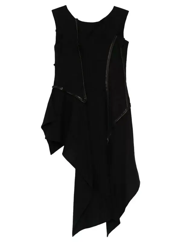 Yohji Yamamoto Wool Dress - Black