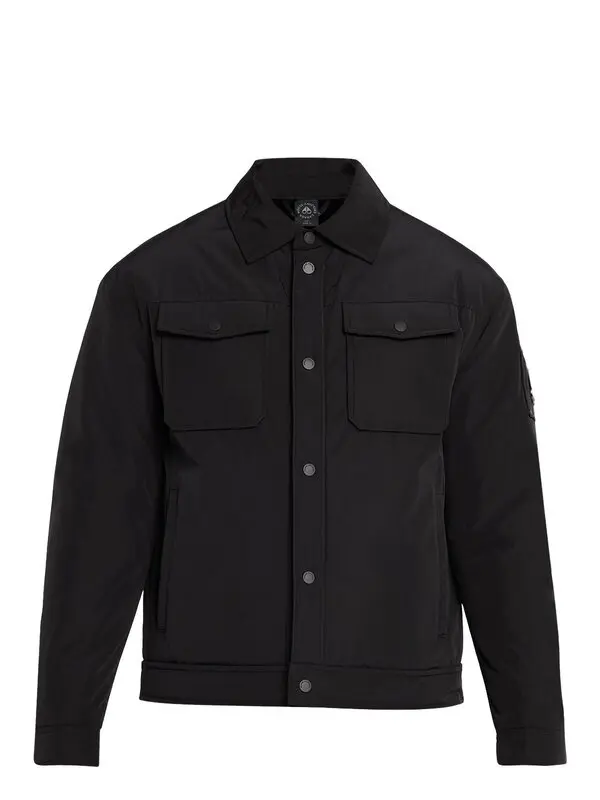 Moose Knuckles Jacques Shirt Jacket - Black