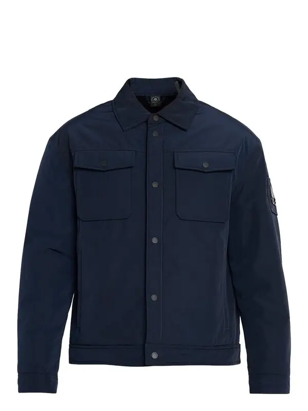 Moose Knuckles Jacques Shirt Jacket - Navy