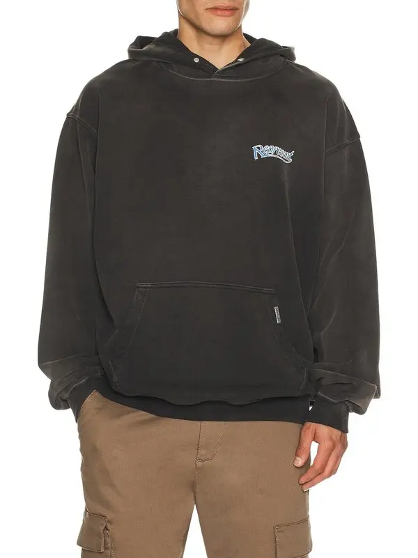 REPRESENT Showcasing Hoodie - Stained Black