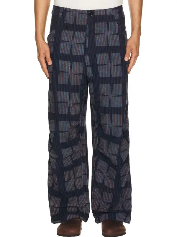 KARDO Drawstring Snow Pant - Abeer Block Print