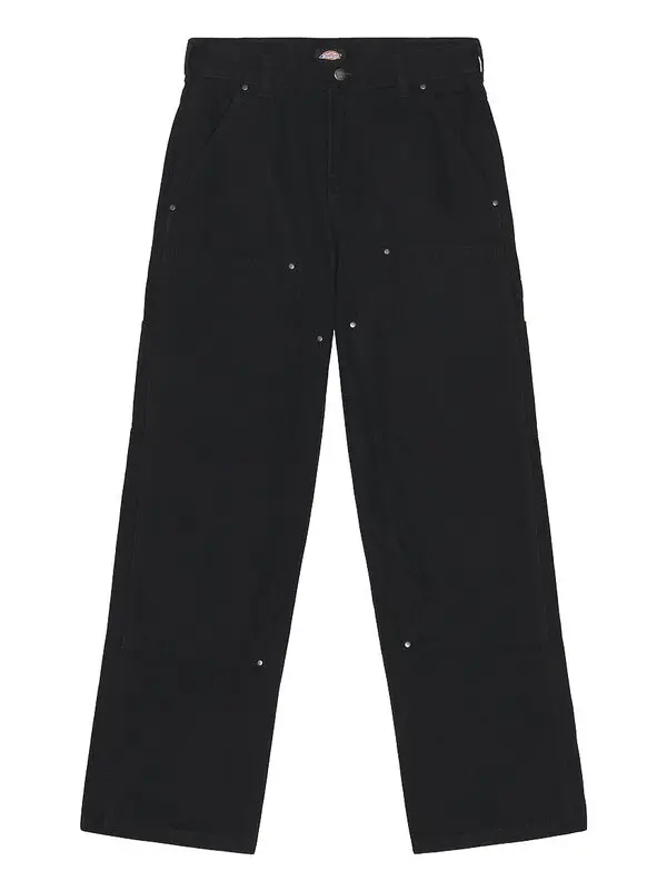 Dickies Double Knee Canvas Carpenter Pant - Black