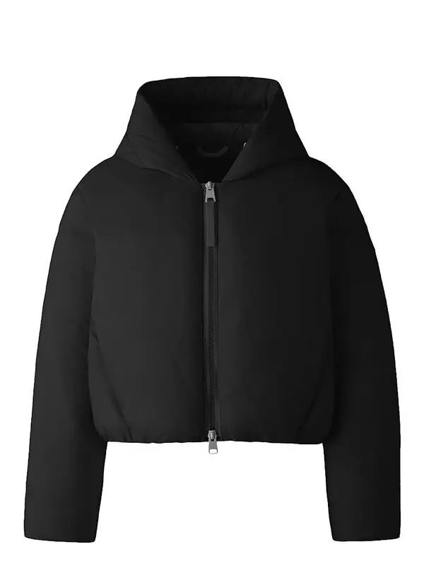 Canada Goose Elba Hooded Down Puffer Jacket - Black