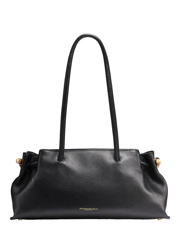 Donna Karan New York Cashmere Medium Tote - Black/gold