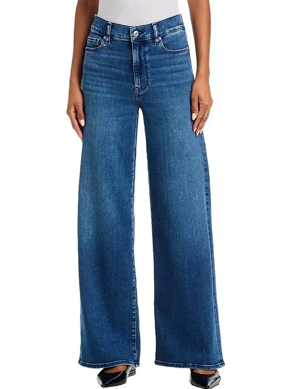 FRAME Le Slim Palazzo High Rise Jeans - Reign