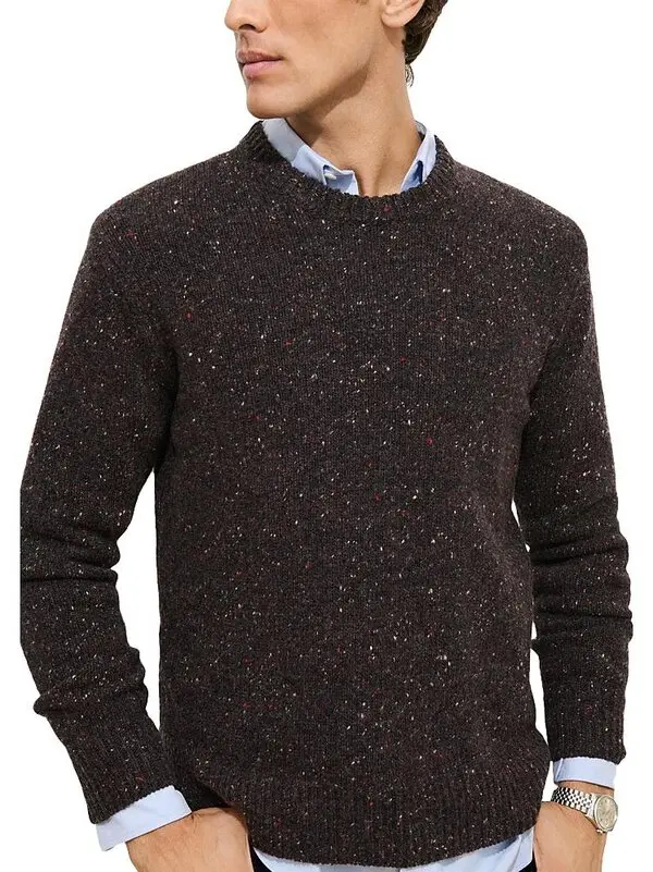 ALEX MILL Crewneck Sweater - Pinot Noir