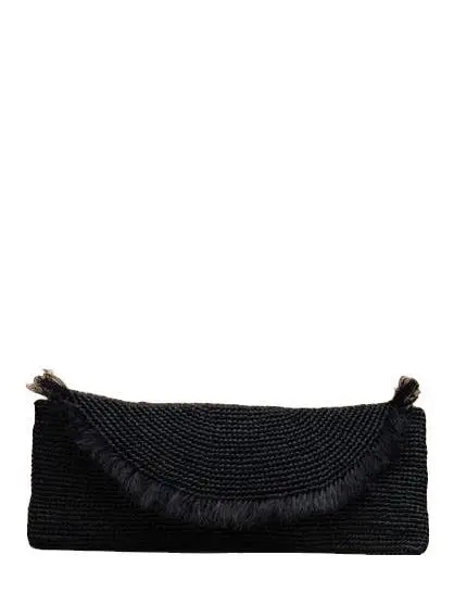 INDEGO AFRICA East West Clutch - Black