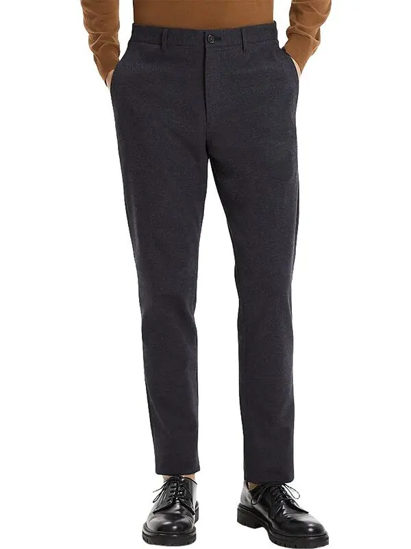 Theory Zaine Slim Fit Pants In Mercer Twill - Baltic Multi