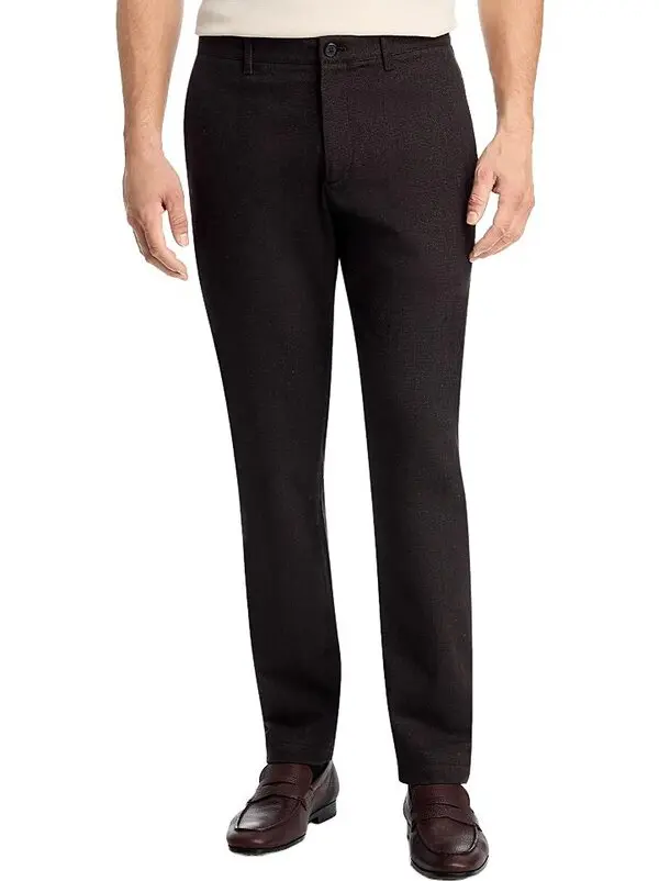 Theory Zaine Slim Fit Pants In Mercer Twill - Brownwood Multi