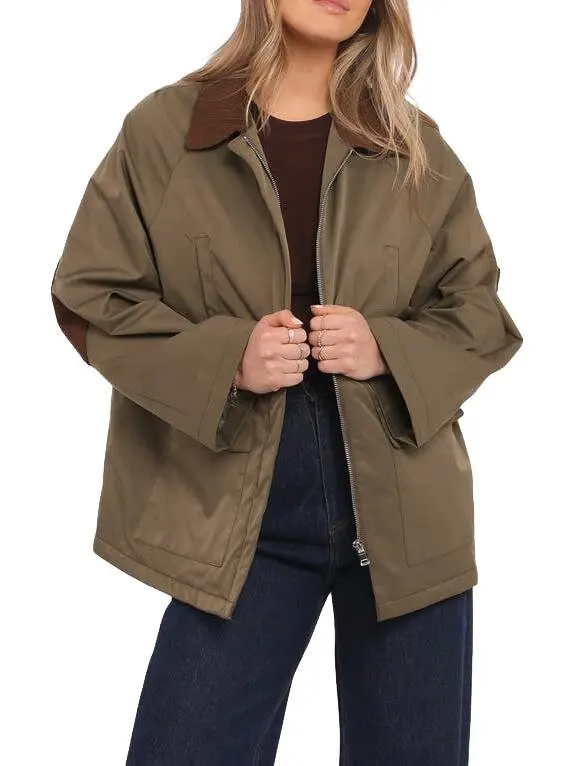 PETAL & PUP Hartley Barn Jacket - Olive