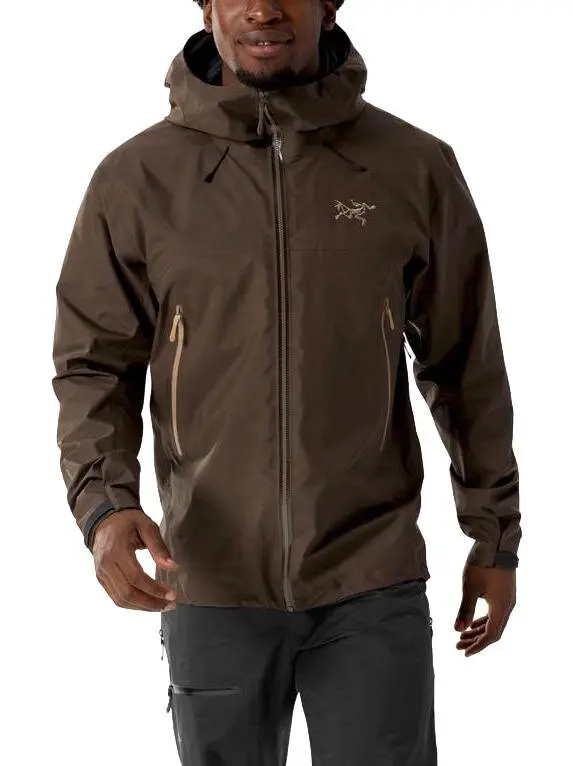 Arc'teryx Beta Sl Hybrid Gore-tex® Hooded Jacket - Carob/canvas