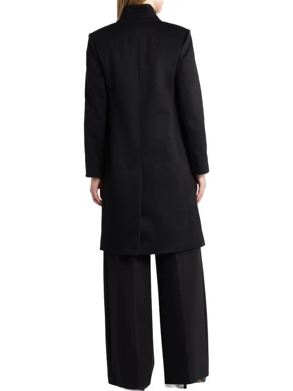Fleurette Milly Cashmere Coat - Black