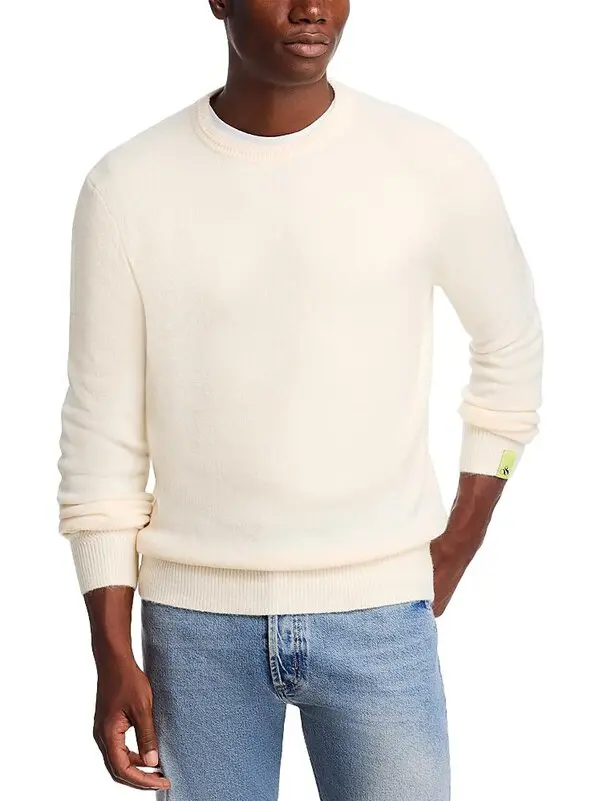 Scotch & Soda Soft Knit Crewneck Sweater - Eggnog