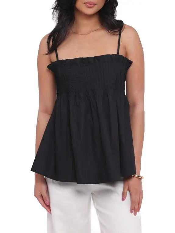 PETAL & PUP Cotton Camisole - Black