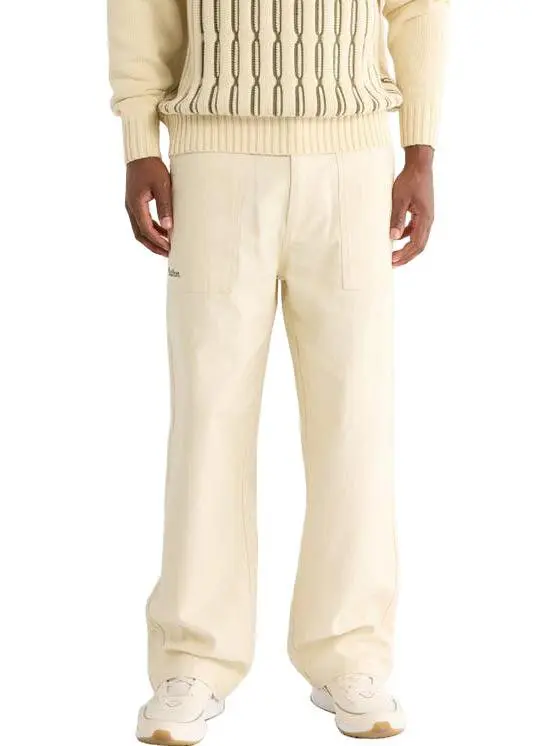 MALBON Braxton Straight-leg Pants - Beige