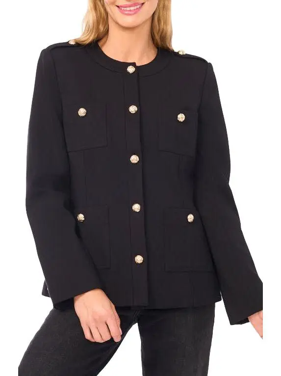 CECE DUPRAZ Cardigan Blazer - Rich Black