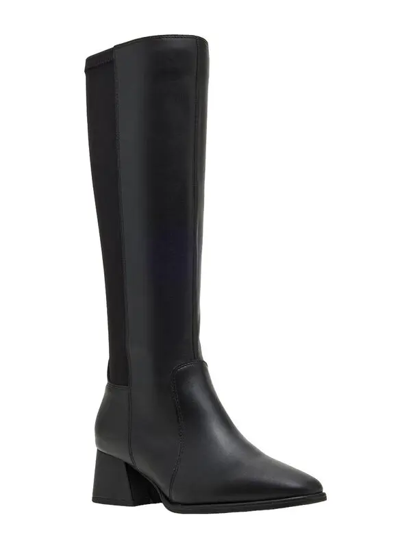 Blondo Waterproof Knee High Boot - Black Leather