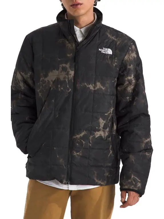 The North Face Junction Insulated Jacket - Black Light Refractions Print
