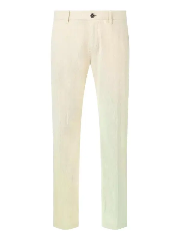 Boggi Milano Corduroy Trousers - White