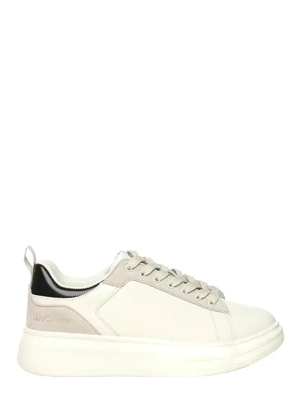 Liu Jo Logo-debossed Sneakers - Neutrals
