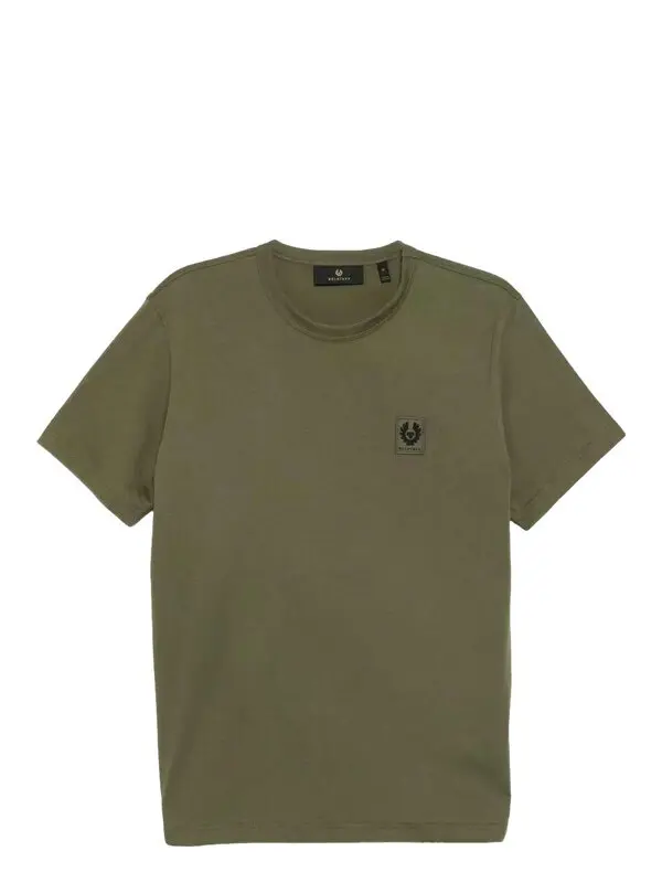 Belstaff Logo-patched T-shirt - Green