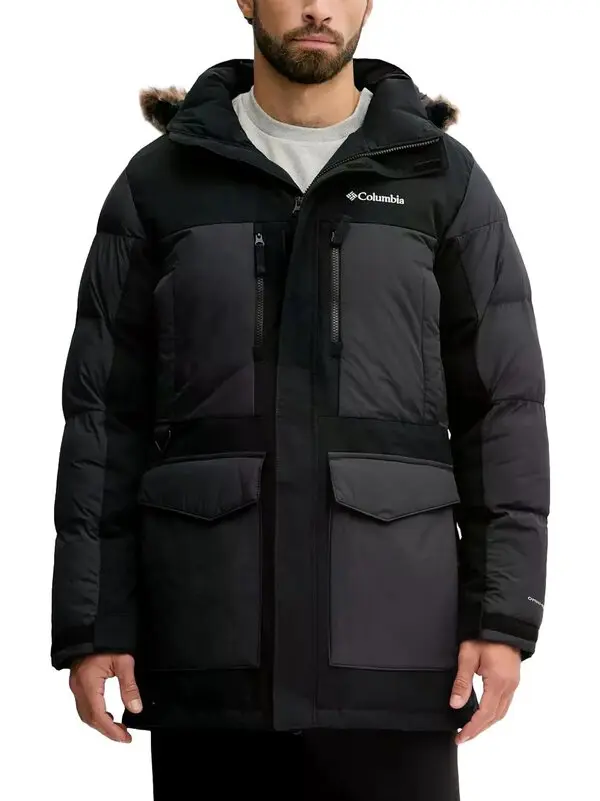Columbia Hooded Coat - Black