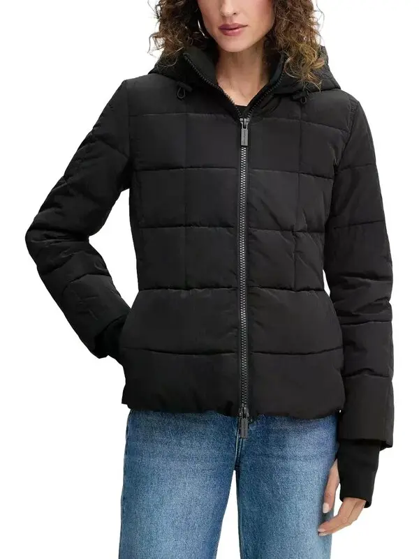 Armani Exchange Padded Hooded Jacket - Black