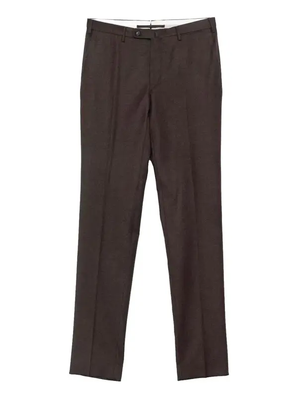 Incotex Slim Chino Trousers - Brown