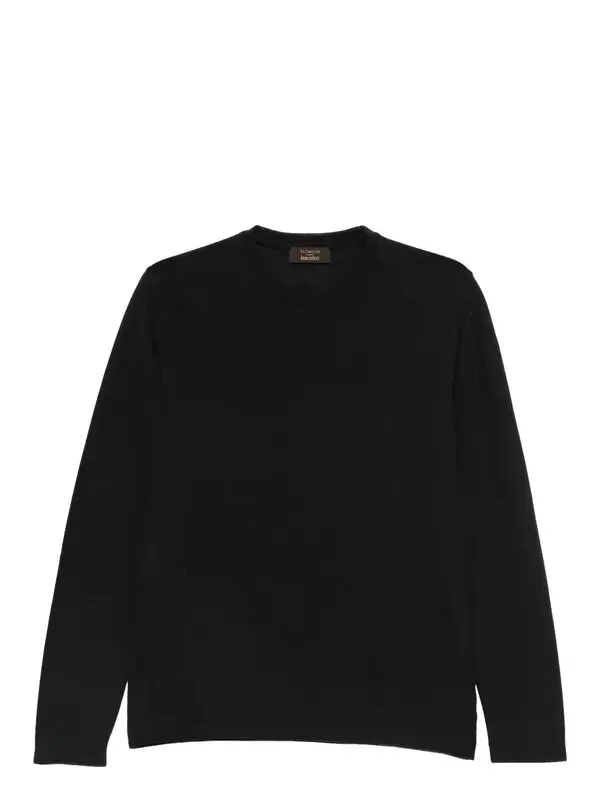 ZANONE Long-sleeve T-shirt - Black