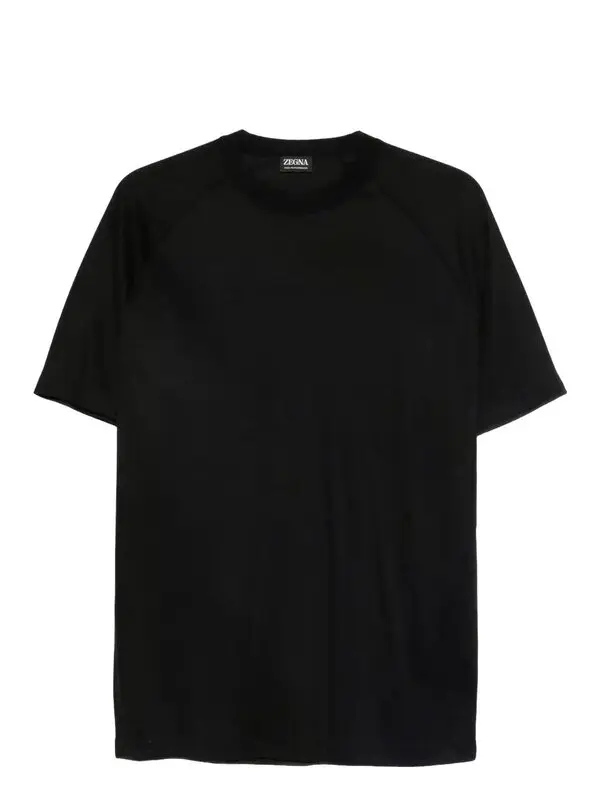 Zegna Short-sleeve T-shirt - Black