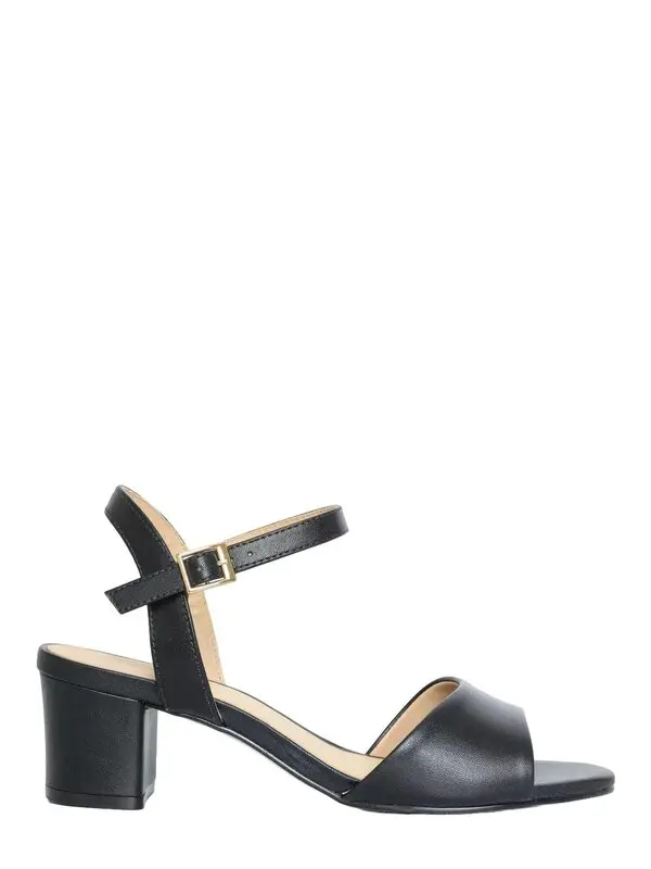 STUDIO CHOFAKIAN 50mm Ankle Strap Sandals - Black