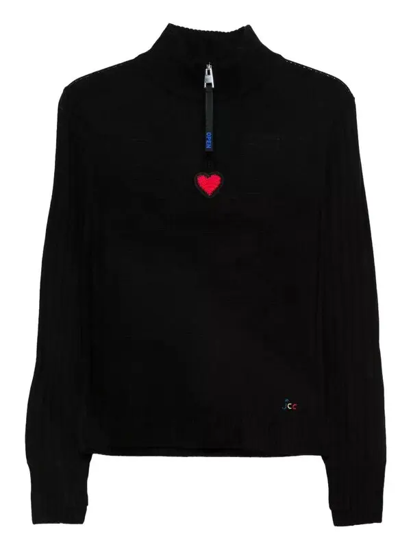 Rossignol Half-zip Sweater - Black