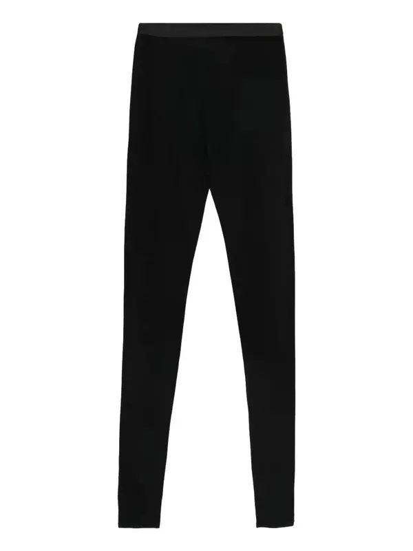 FORTE_FORTE High-waisted Leggings - Black