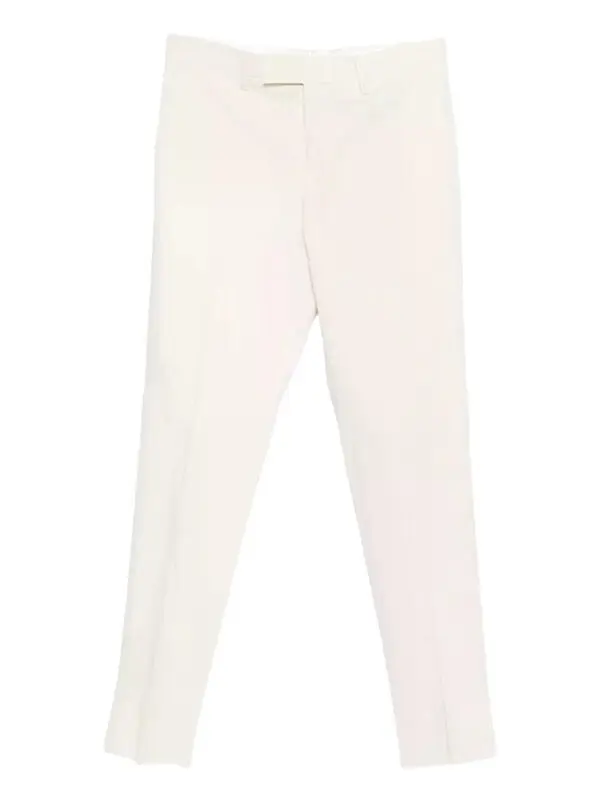 LARDINI Twill Trousers - Neutrals