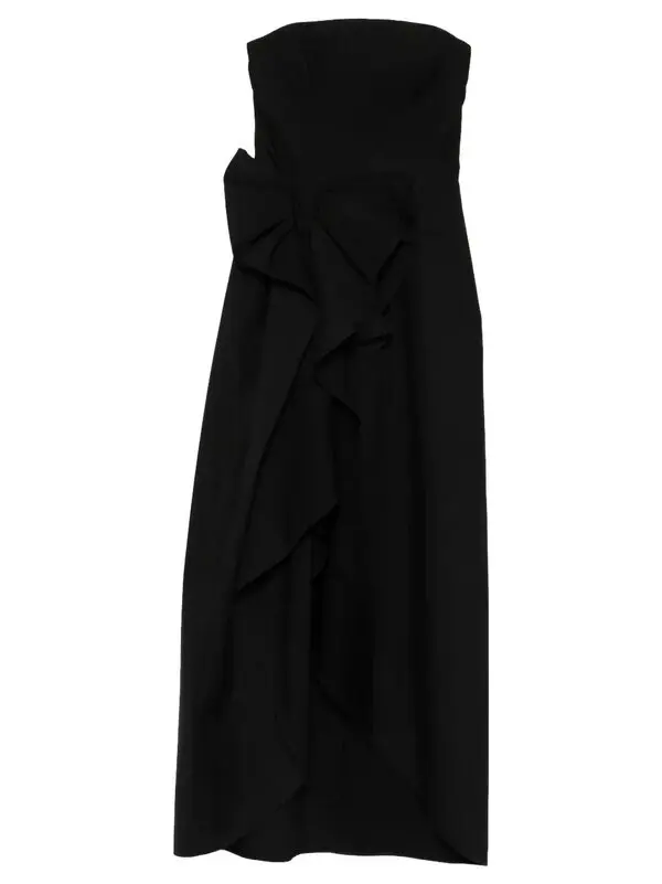 Viktor & Rolf Strapless Bow Gown - Black