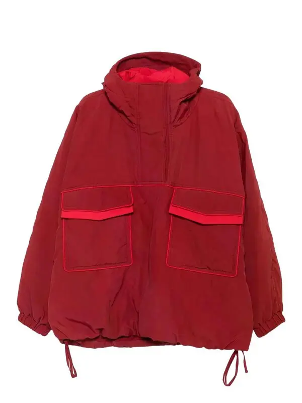 MARBELL Zoe Parka Coat - Red