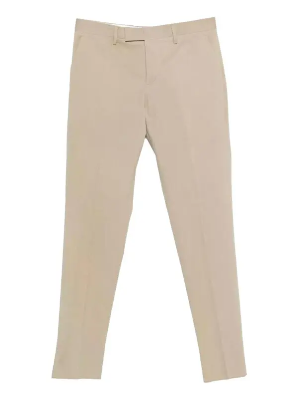LARDINI Twill Trousers - Neutrals