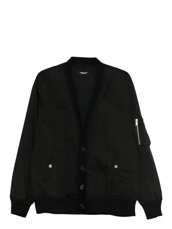 UNDERCOVERISM Buttoned Bomber Jacket - Black