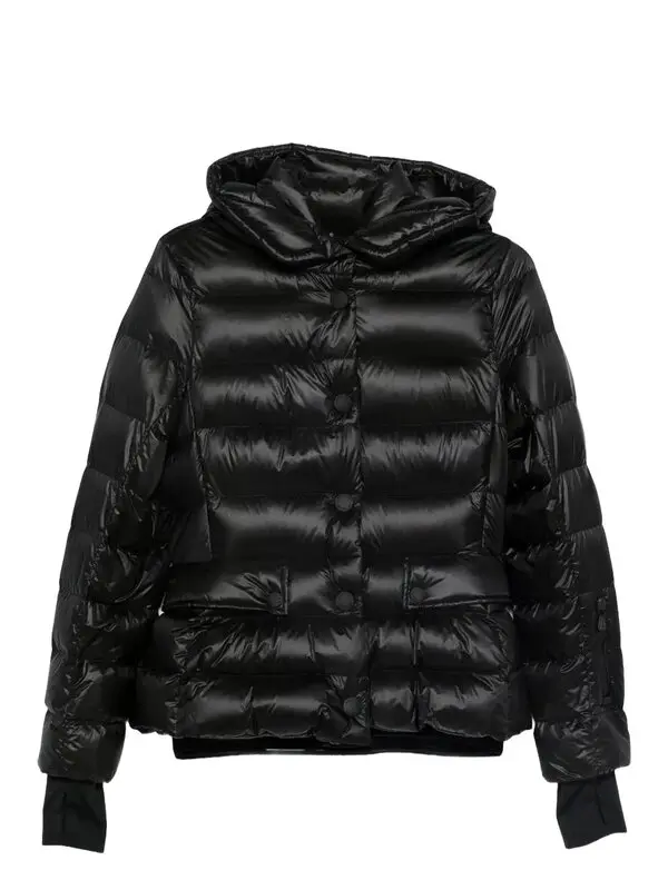 Moncler Hooded Padded Jacket - Black